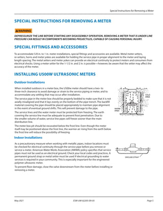 Dynasonics u500w manual badger meter ultrasonic cold water meter ...