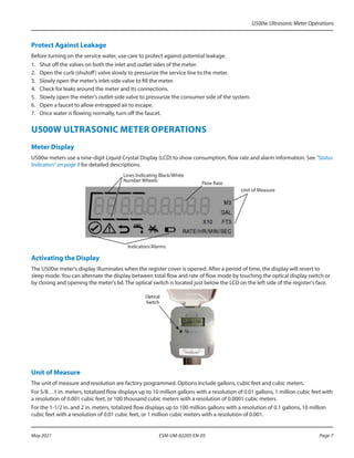 Dynasonics u500w manual badger meter ultrasonic cold water meter_product line 2 | PDF