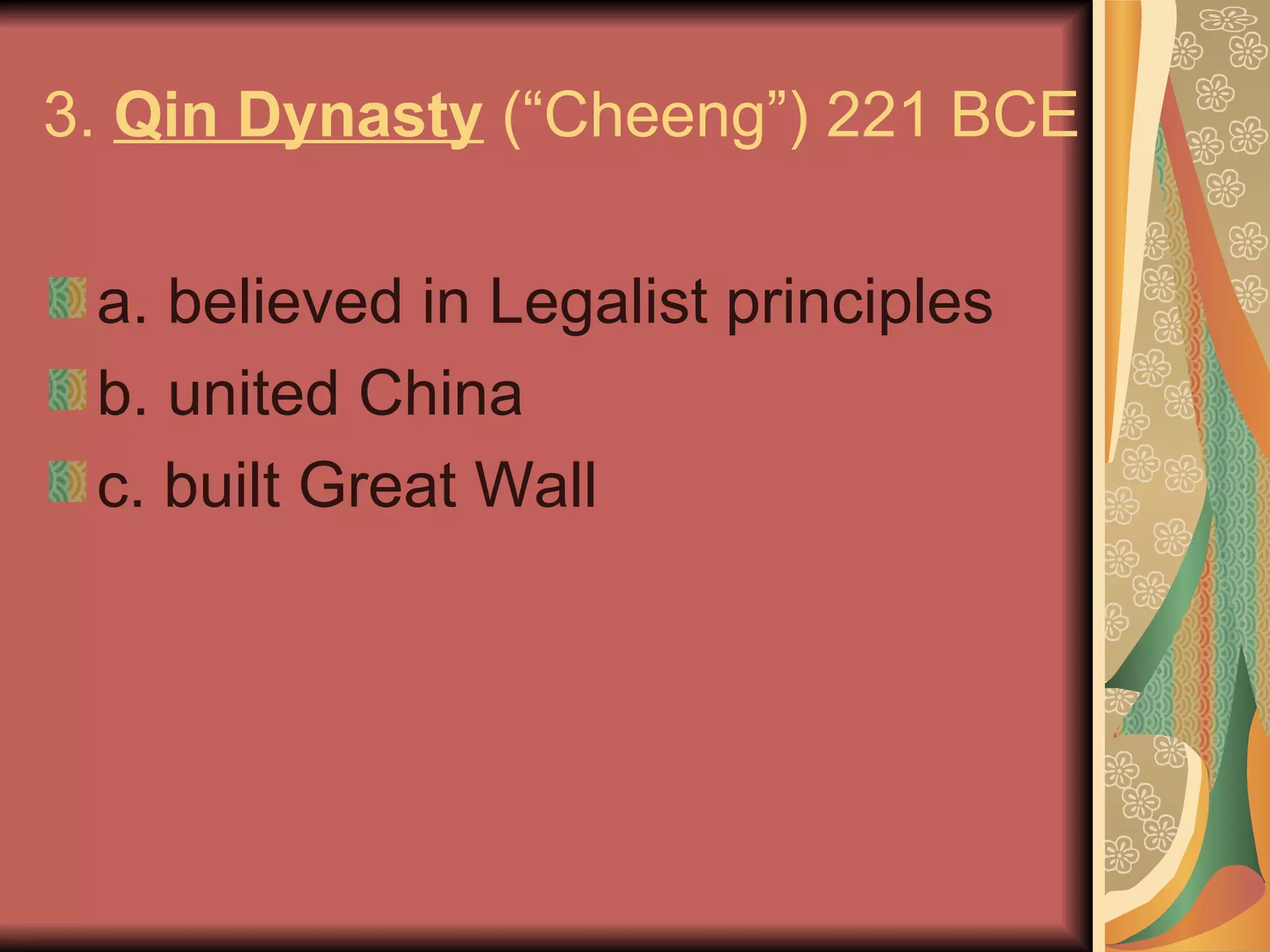 Chinese Dynasties | PPT