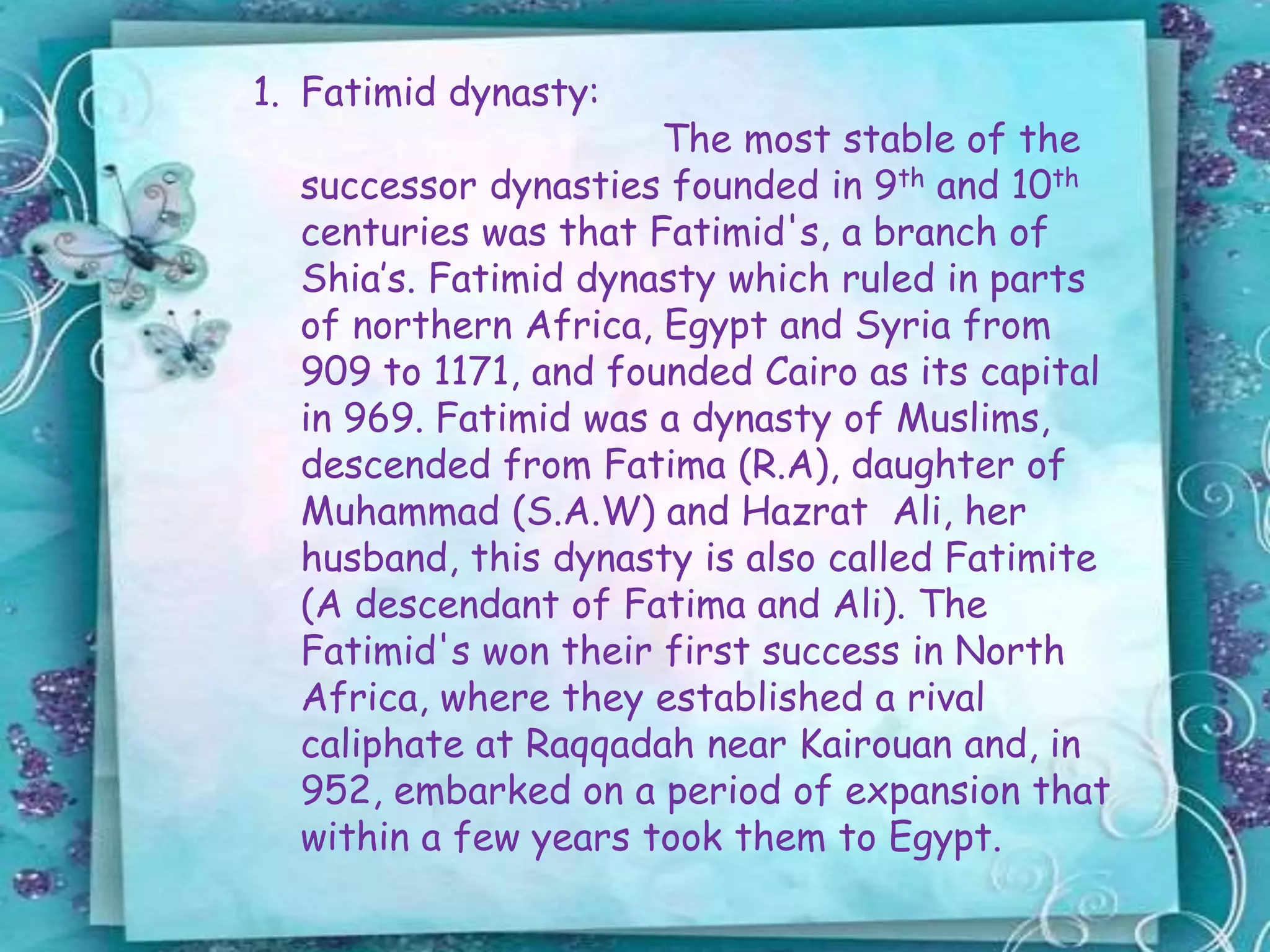 Dynasties | PPTX