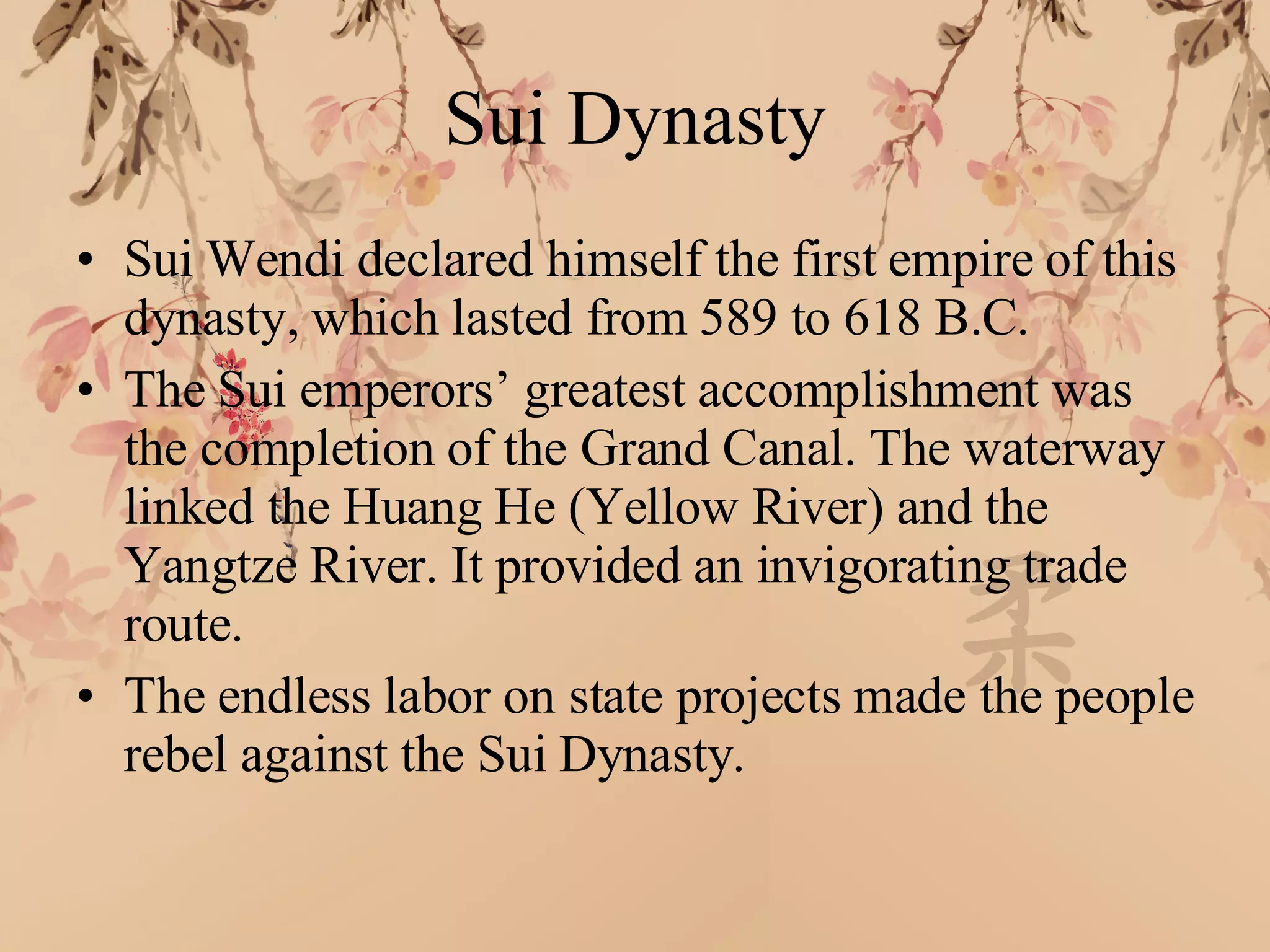 Dynasties Of China | PPT