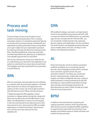 Business Process Automation Solutions | BPA Services | DynaTech Systems | PDF