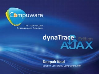 Compuware Dynatrace