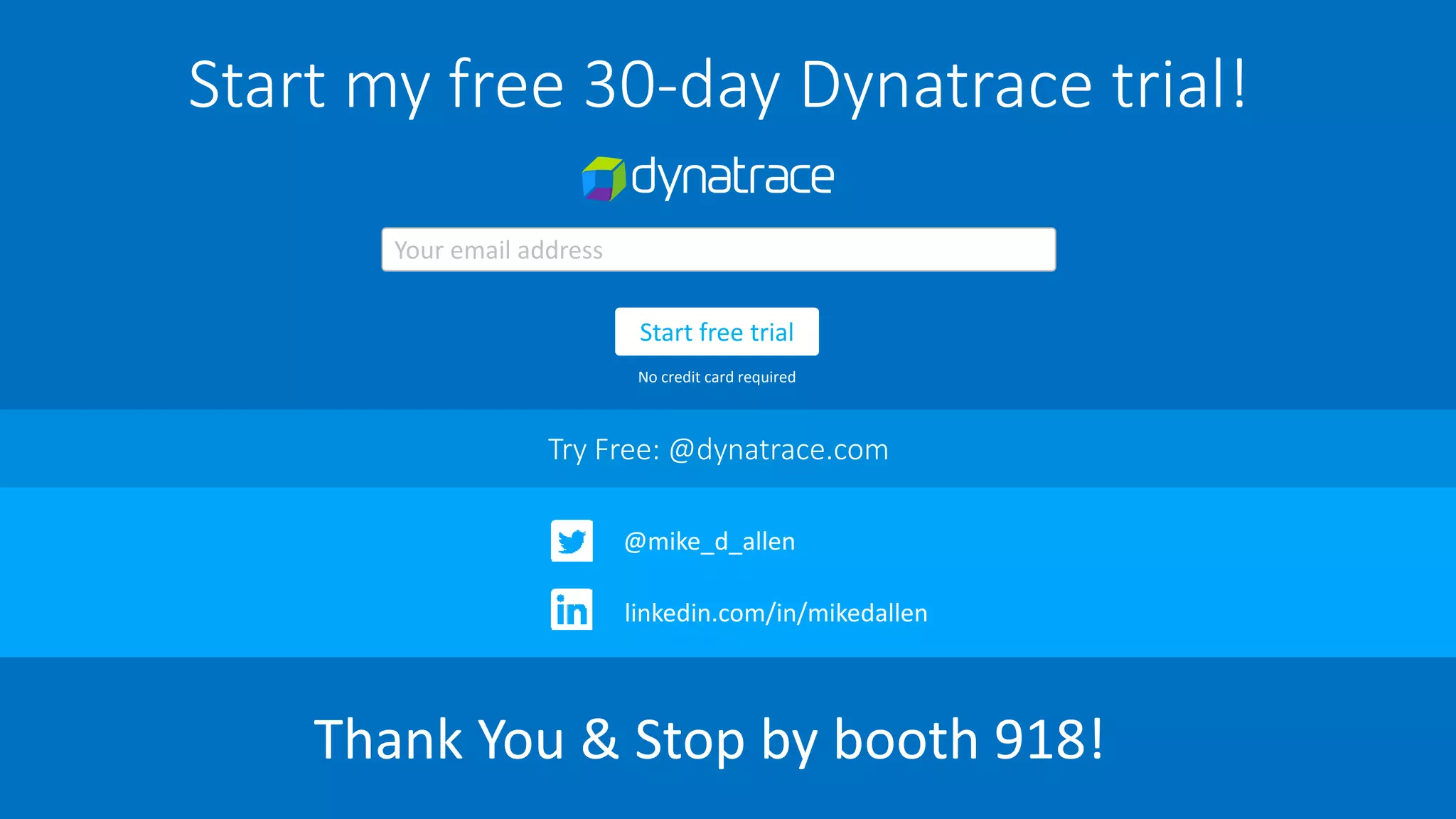Dynatrace: New Approach to Digital Performance Management - Gartner Symposium Nov16 Michael ...