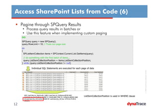 SharePoint TechCon 2009 - 801 | PPT