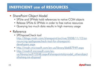 SharePoint TechCon 2009 - 801 | PPT