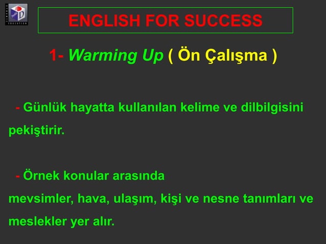 Dyned English For Success | PPT