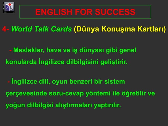 Dyned English For Success | PPT