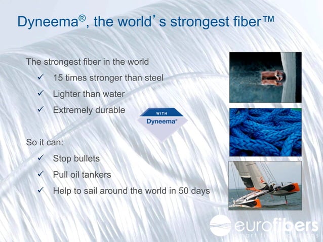 Dyneema, the world's strongest fiber | PDF | Chemistry | Science