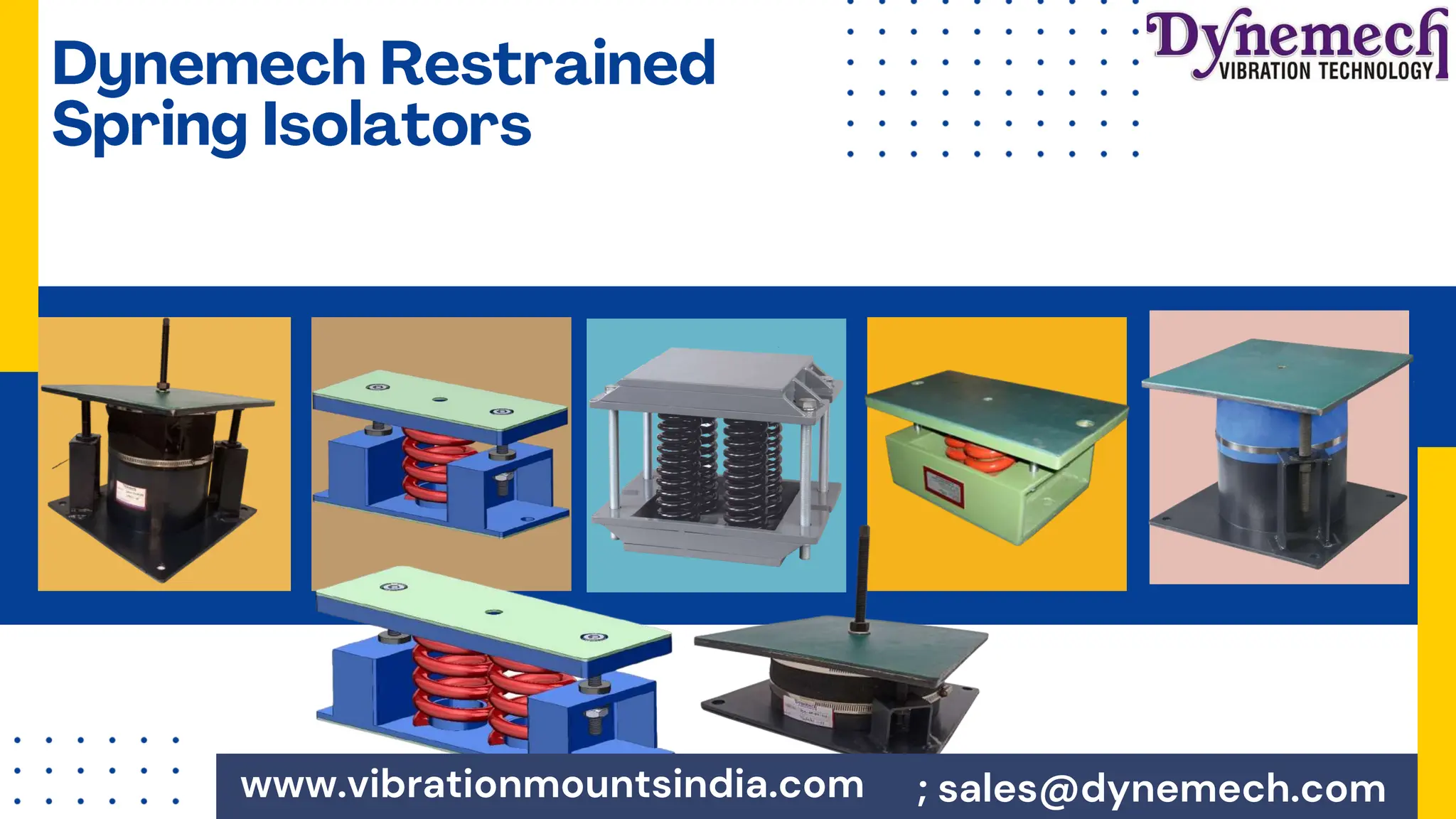 Dynemech Spring Isolators: Enhancing Vibration Control Across ...