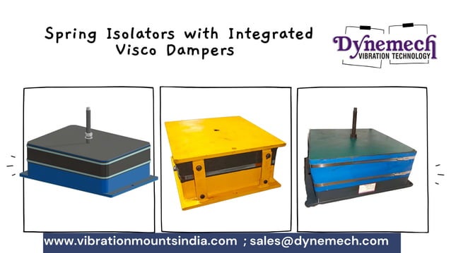 Dynemech Spring Isolators: Enhancing Vibration Control Across ...