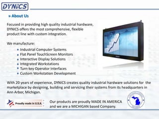 Dynics Presentation | PPT