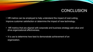 Hr metrics | PPTX