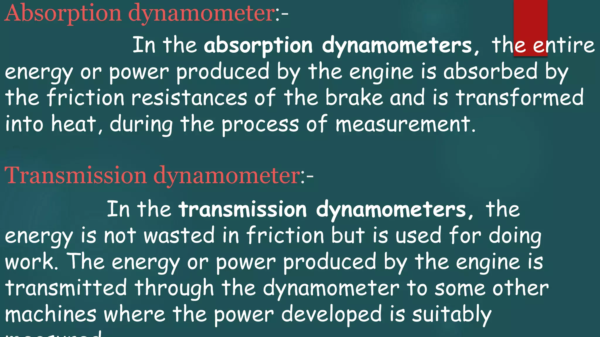 Dynmometer and its type | PPTX