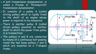 Dynmometer and its type | PPTX
