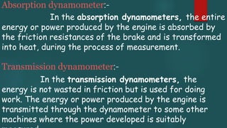 Dynmometer and its type | PPTX