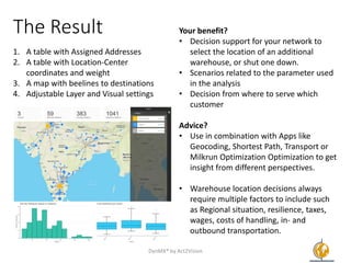 Location decisions Center of Gravity | PDF