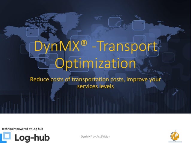 Transport routing optimization | PPT