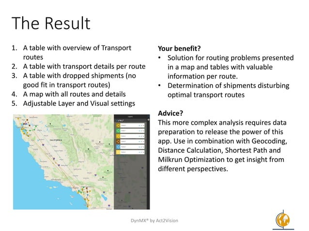Transport routing optimization | PPT