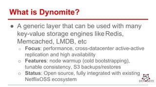 Dynomite @ Redis Conference 2016 | PPTX