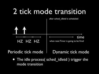 First step for dynticks in FreeBSD | PPT