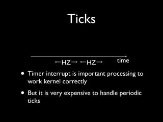 First step for dynticks in FreeBSD | PPT