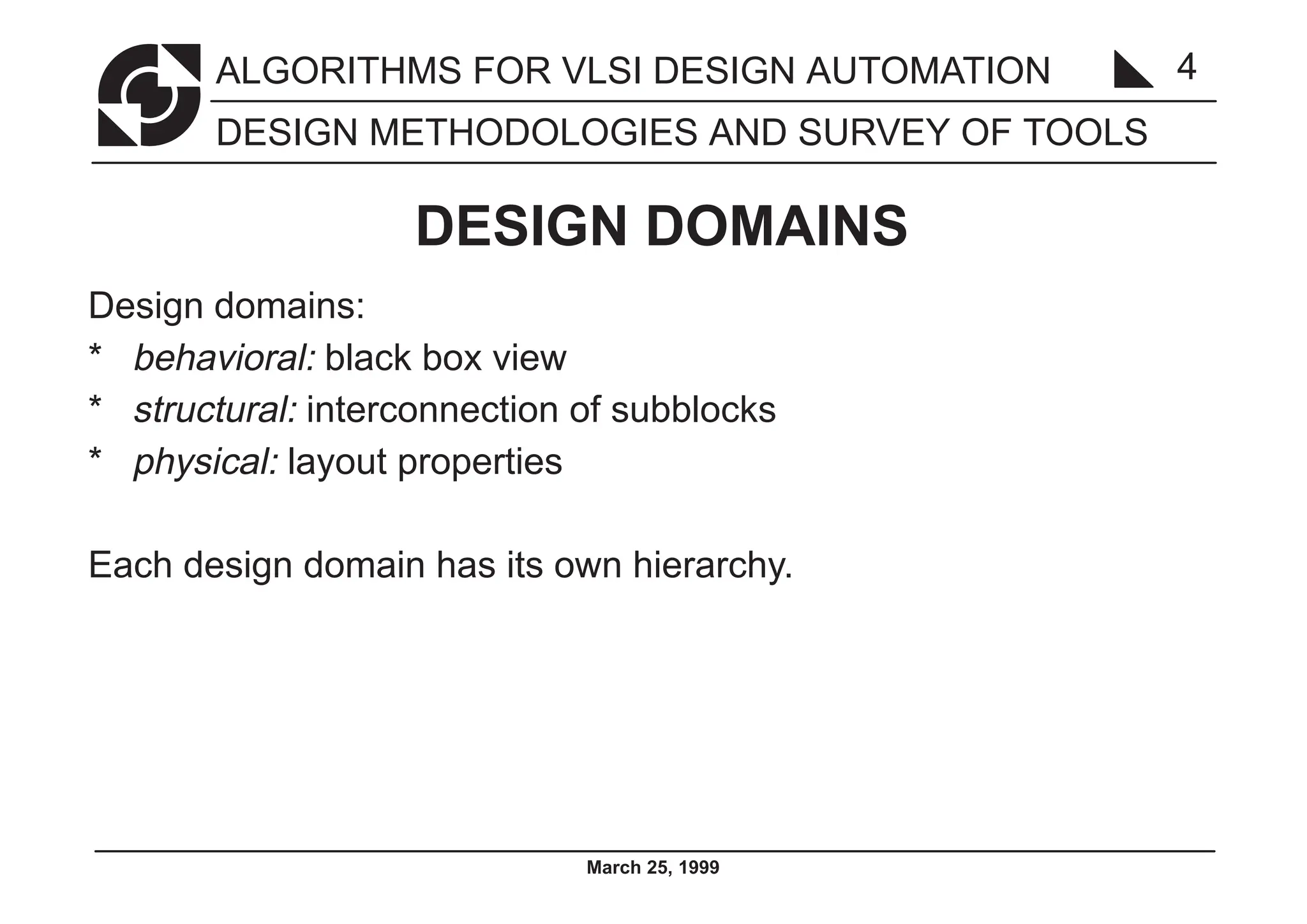 chap-1-2.pdf basic concepts of CAD for VLSI | PPT | Free Download