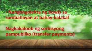 PAMBANSANG EKONOMIYA | PPTX