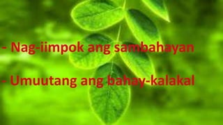 PAMBANSANG EKONOMIYA | PPTX