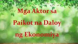PAMBANSANG EKONOMIYA | PPTX