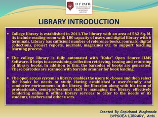 Library PPT | PPTX