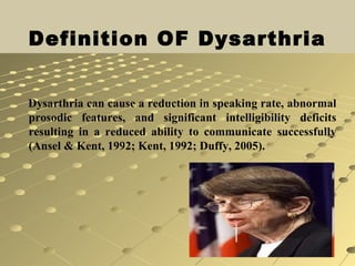 Dysarthia | PPT