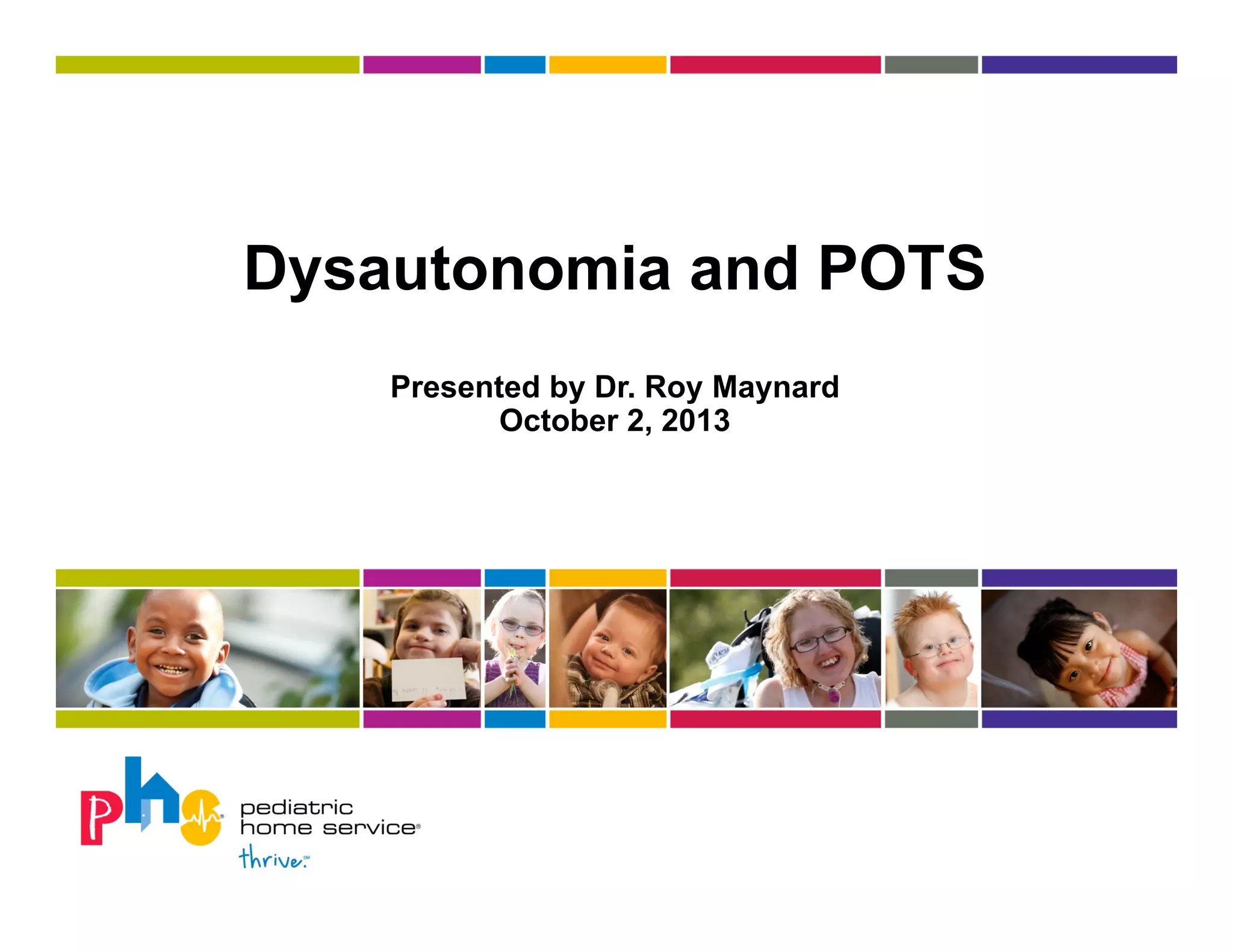 Dysautonomia and pots | PDF