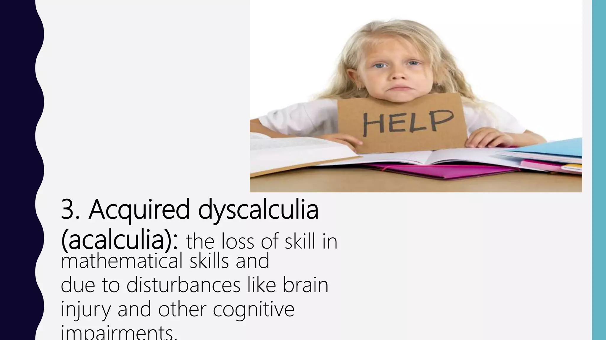 Dyscalculia | PPTX