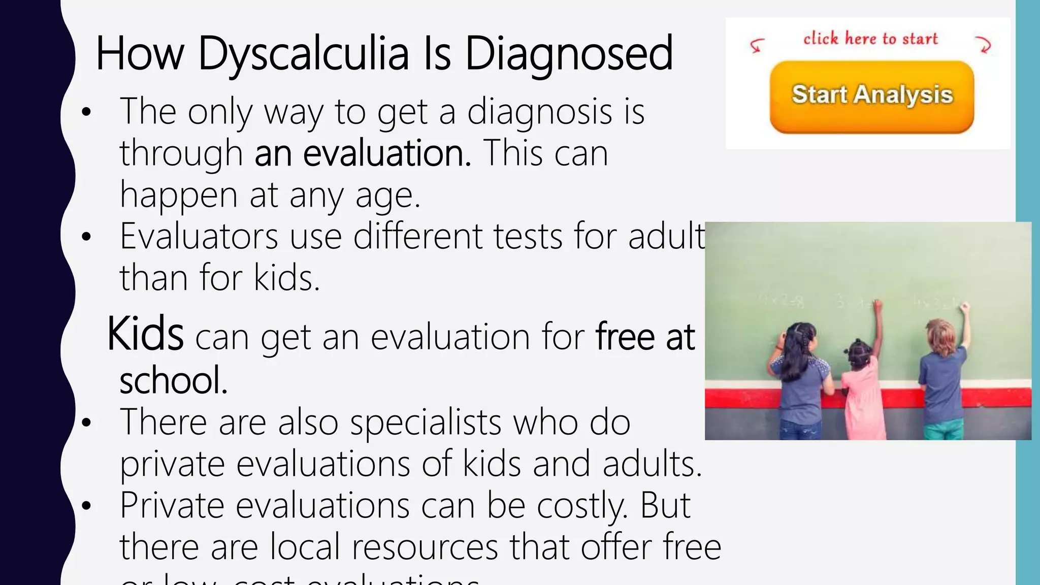 Dyscalculia | PPTX