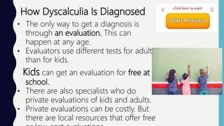 Dyscalculia | PPTX