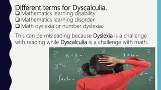 Dyscalculia | PPTX
