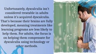 Dyscalculia Presentation Special education .pptx