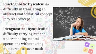 Dyscalculia Presentation Special education .pptx