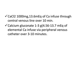 Dyselectrolyemia | PPTX | Endocrine and Metabolic Diseases | Diseases ...