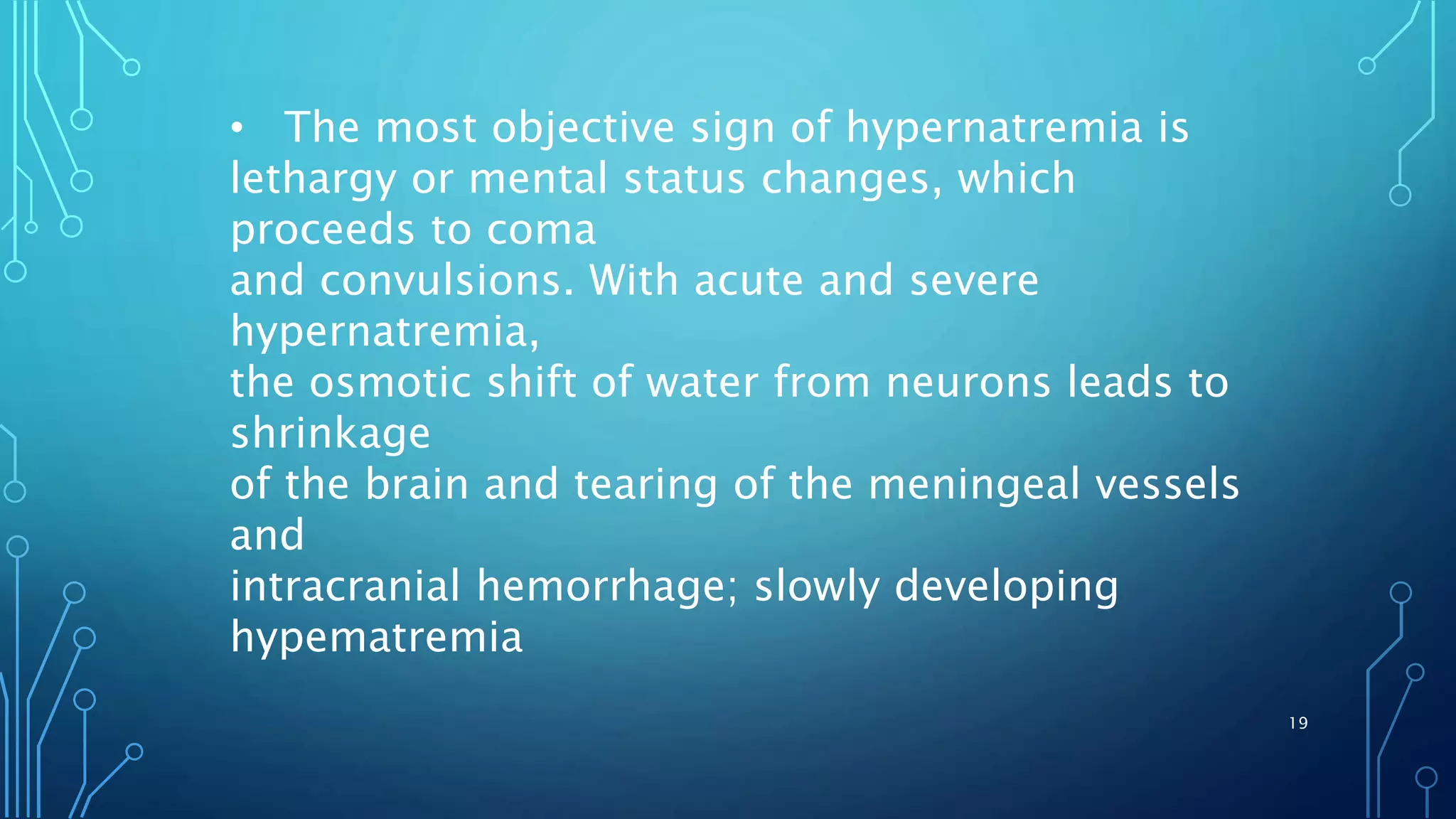 Dyselectrolytemia | PPTX