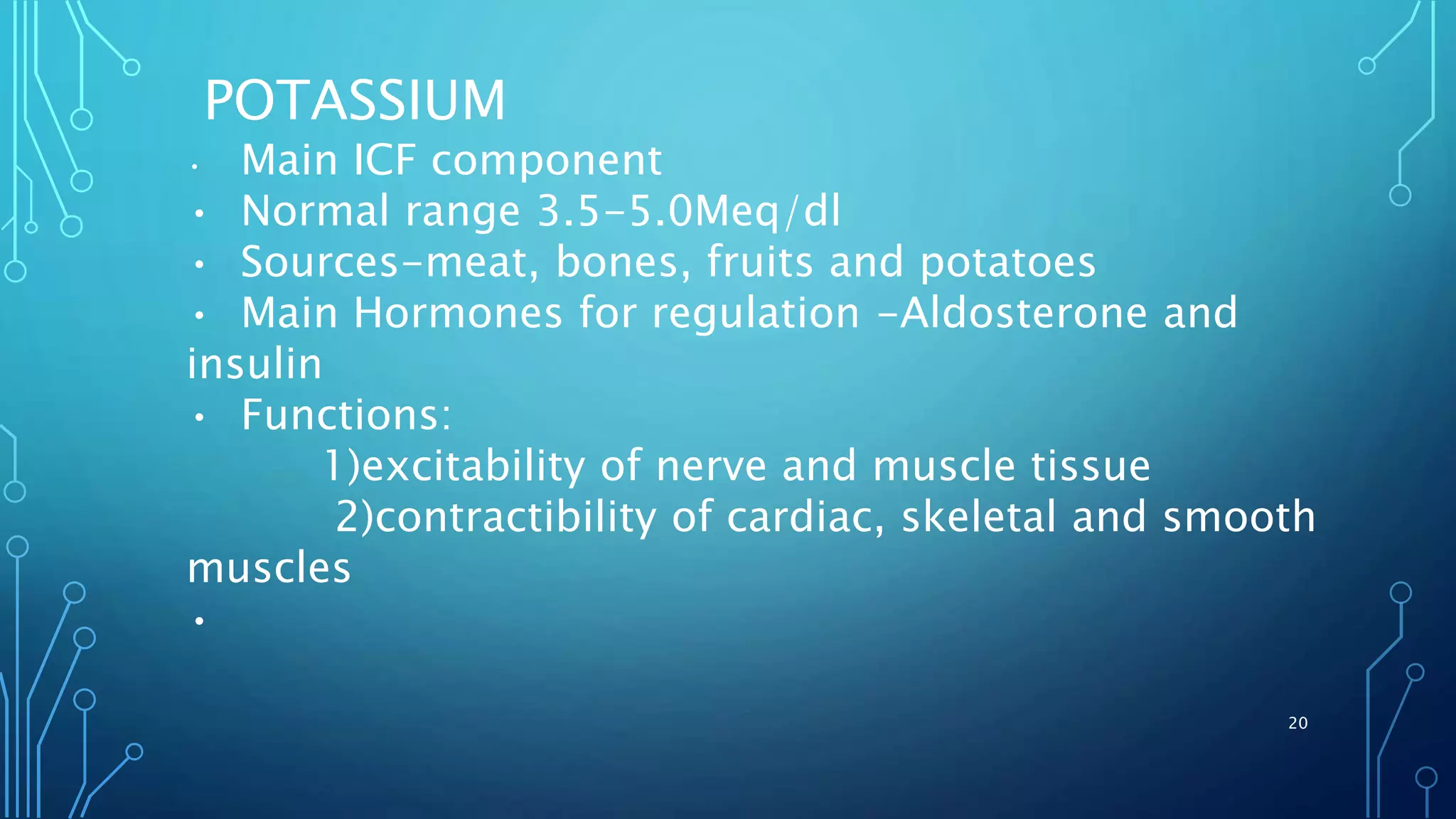 Dyselectrolytemia | PPTX