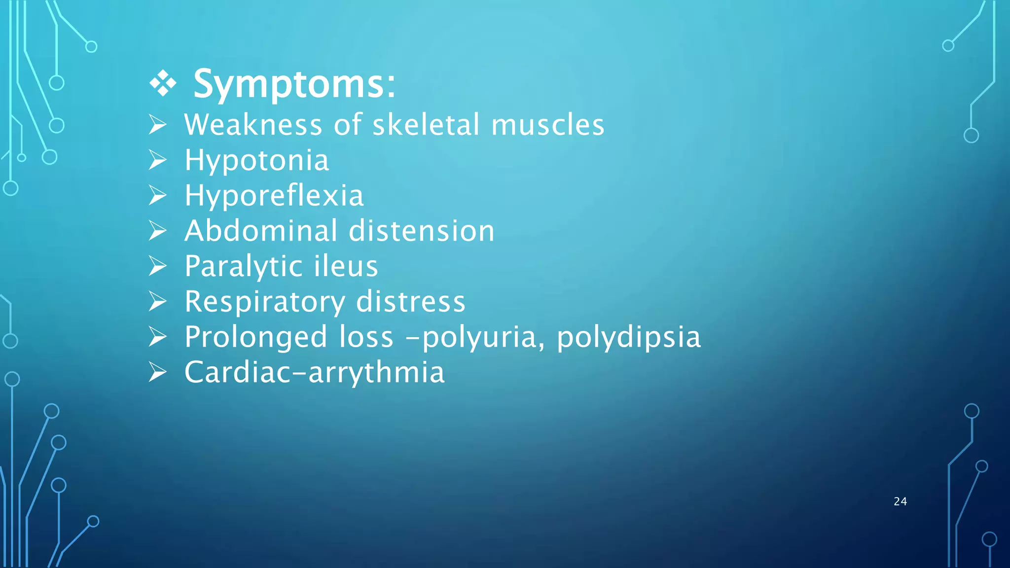Dyselectrolytemia | PPTX