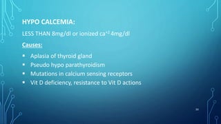 Dyselectrolytemia | PPTX