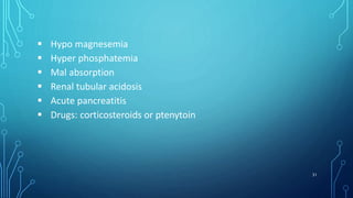 Dyselectrolytemia | PPTX