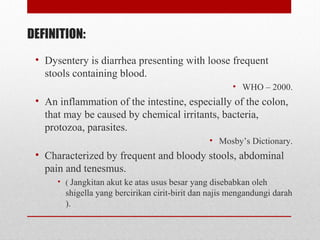Dysentery | PPT