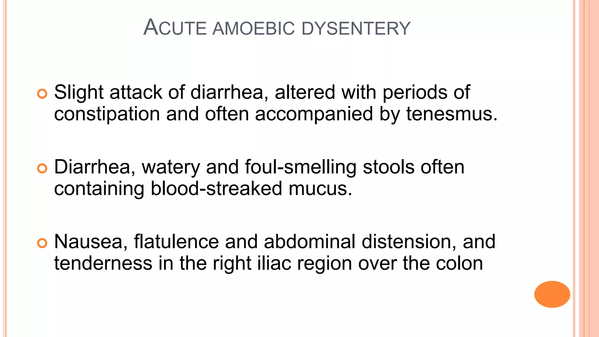 Dysentery/Bloody diarrhea | PPTX