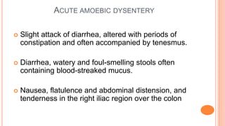 Dysentery/Bloody diarrhea | PPTX