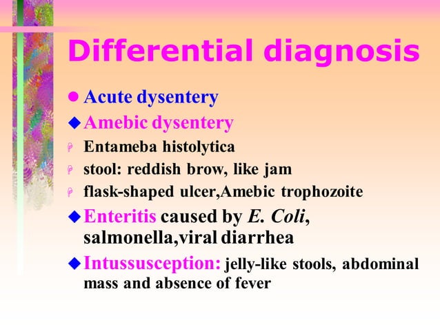 Dysentery | PPT