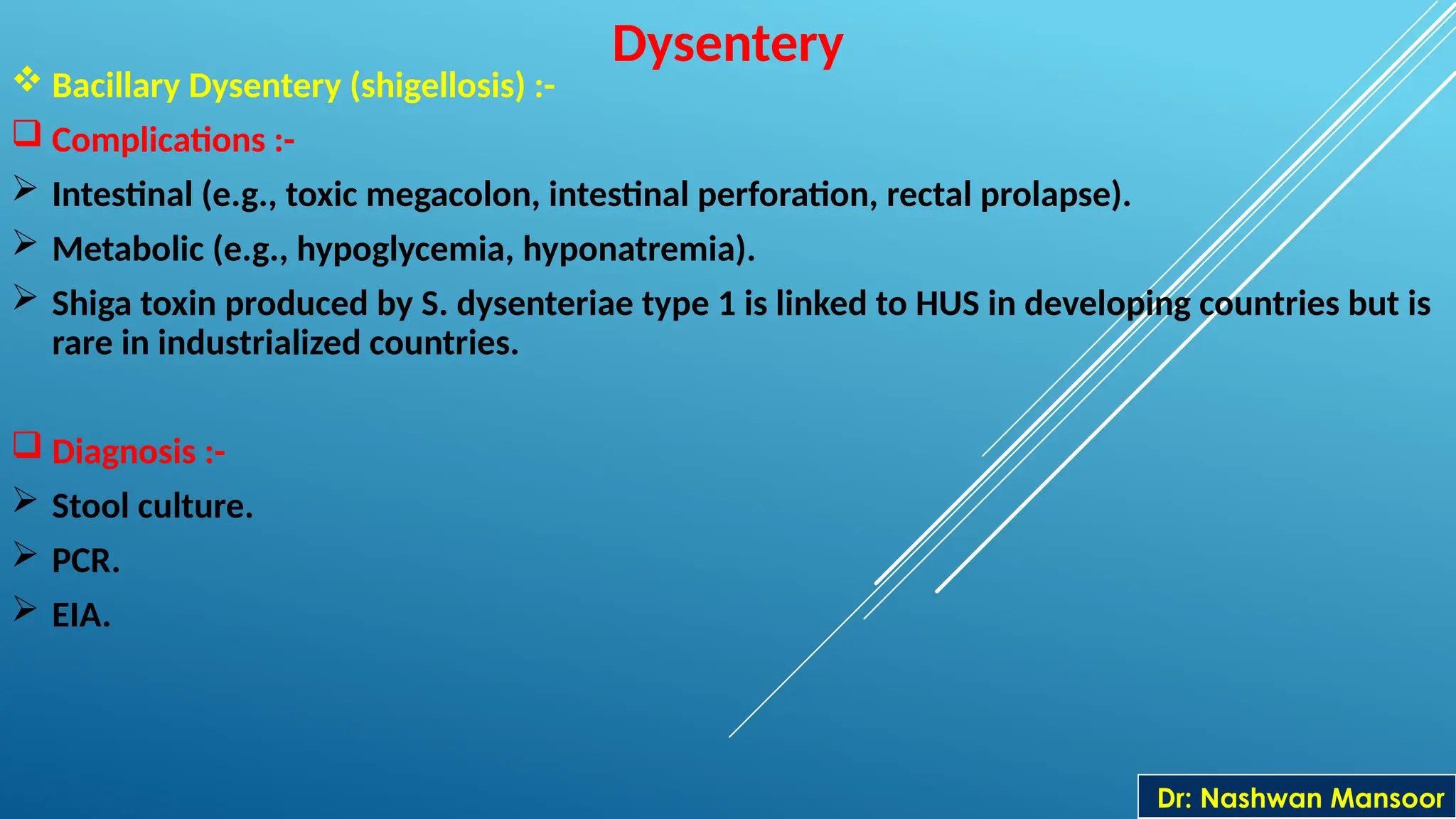 Food poisoning and Dysentry (internal medicine).pptx
